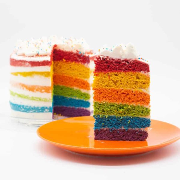 Deli Rainbow Cake - Tessa's Bakery
