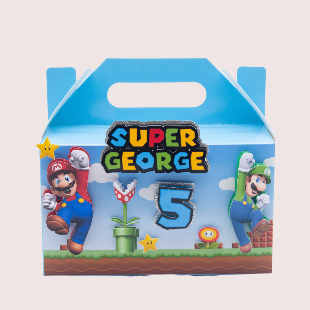 Mario Bros Party Box - Tessa's Bakery