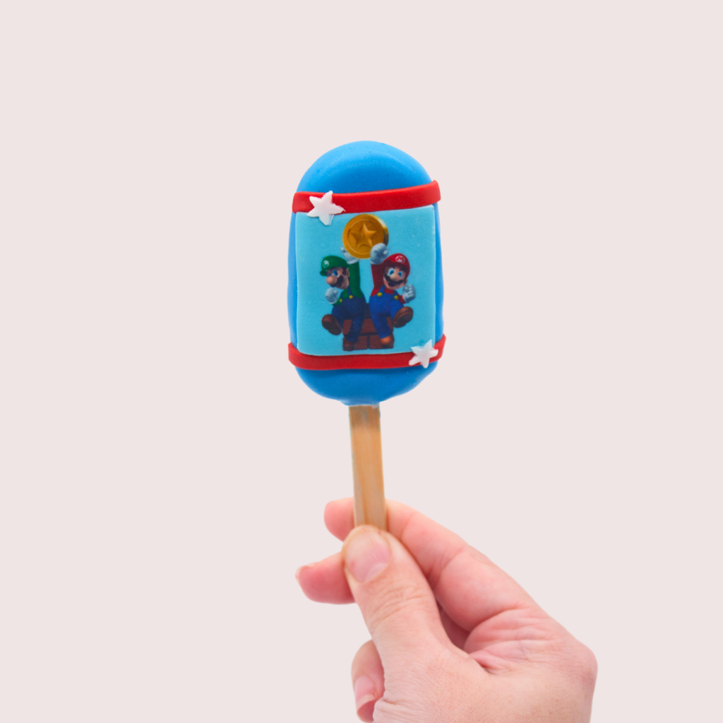 Mario Bros Cakesicle - Tessa's Bakery