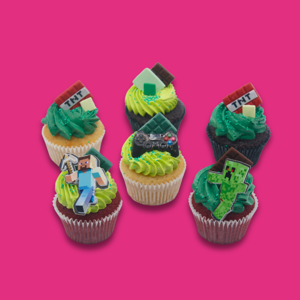 Minecraft Cupcake Set - Tessa's Bakery