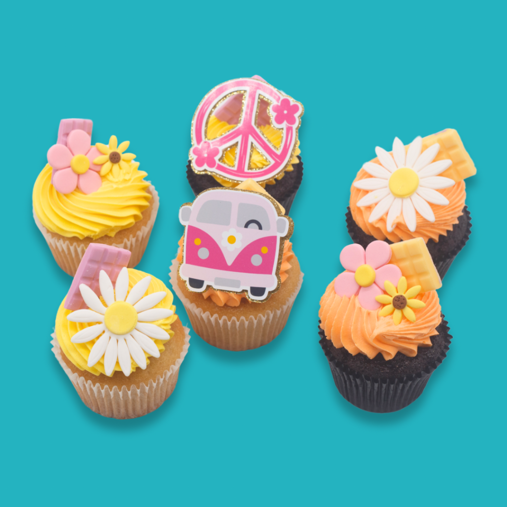 Groovy Cupcake Set - Tessa's Bakery