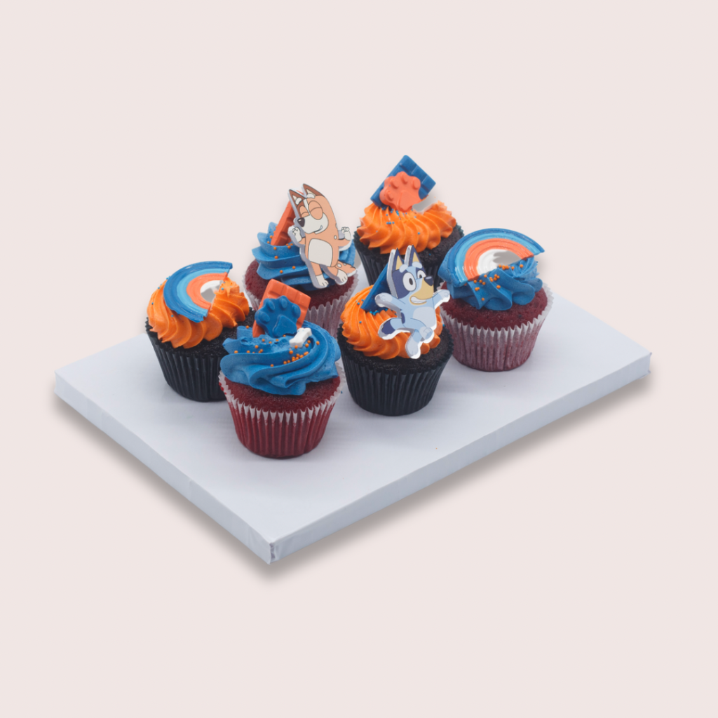 Bluey Cupcake Set - Tessa's Bakery