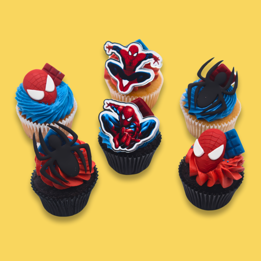 Spider-Man Cupcake Set - Tessa's Bakery