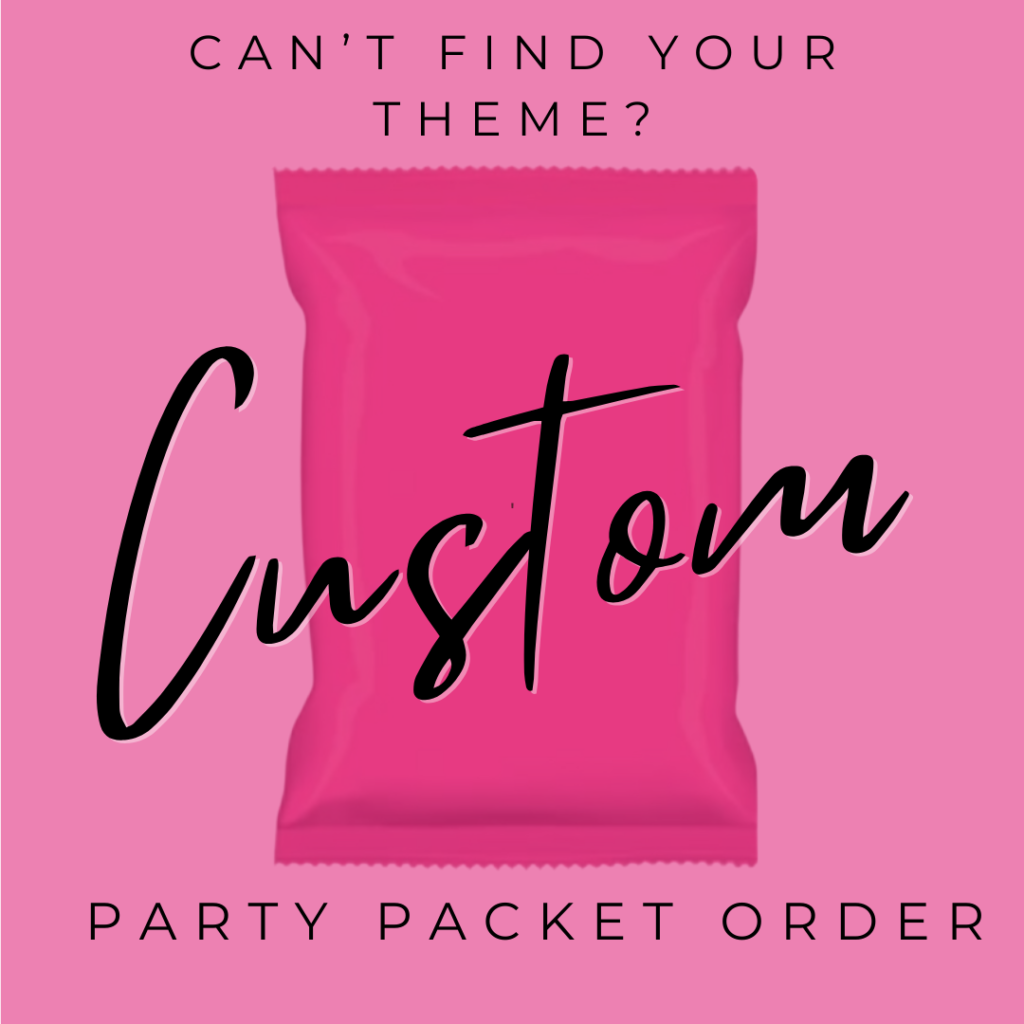 a Custom Themed Party Packet - Tessa's Bakery