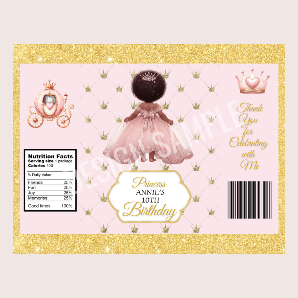 Princess Party Packet - Tessa's Bakery