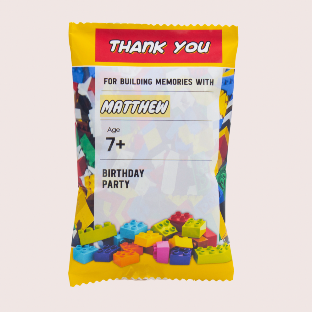 Lego Party Packet - Tessa's Bakery