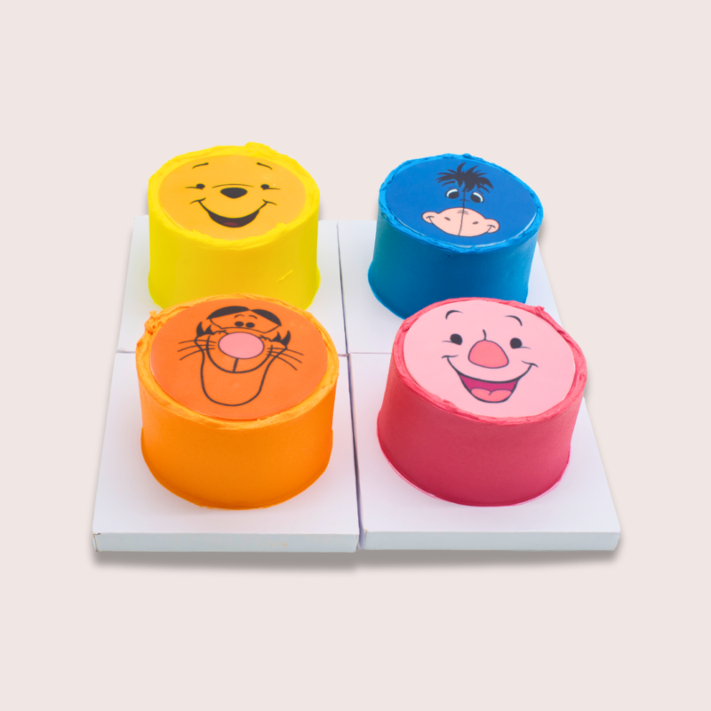 Winnie the Pooh and Friends Mini Gift Cake - Tessa's Bakery