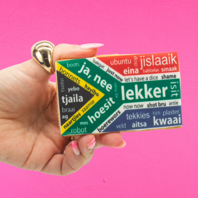 Lekker Lingo Flag Biscuit - Tessa's Bakery