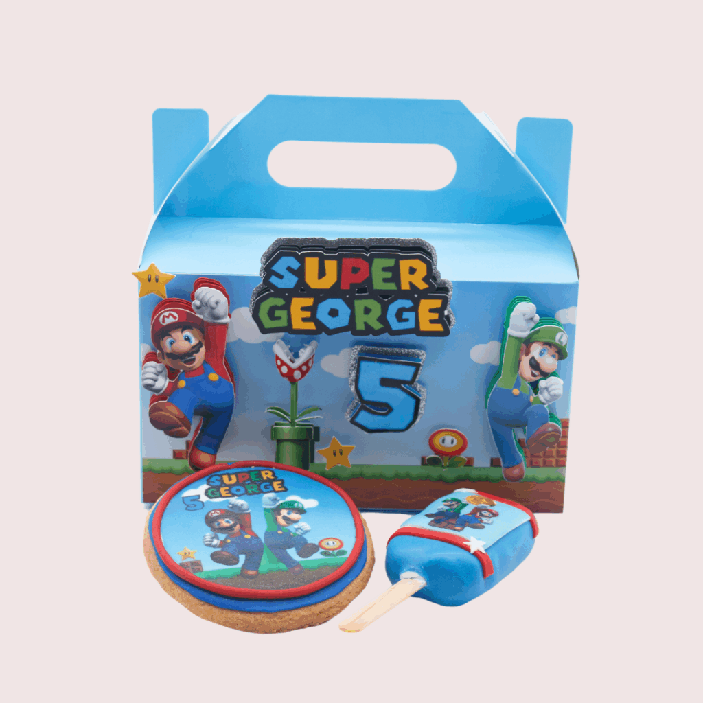 Mario Bros Party Box - Tessa's Bakery