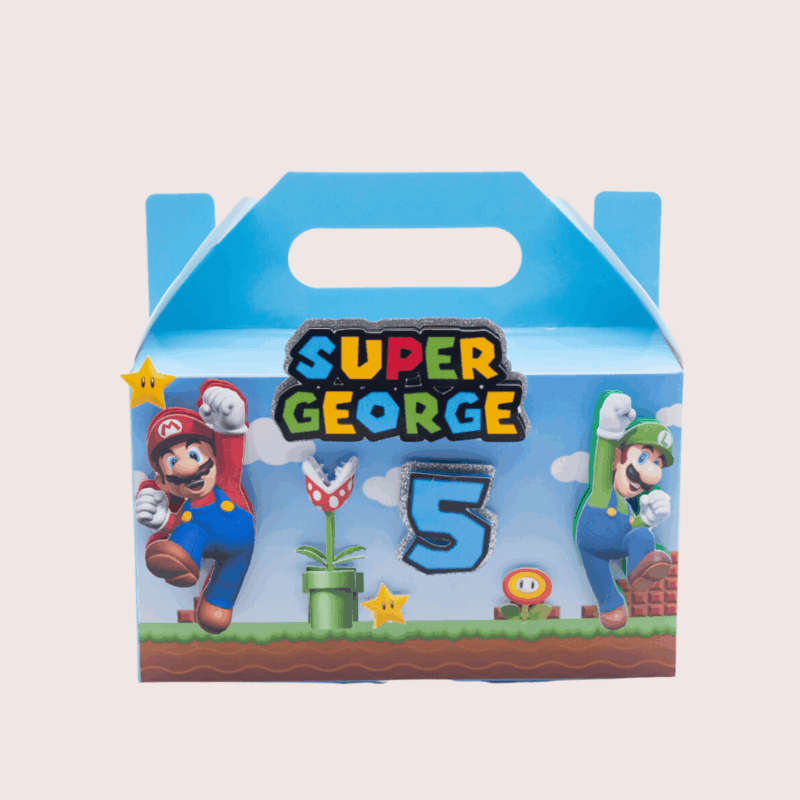 Mario Bros Party Box - Tessa's Bakery
