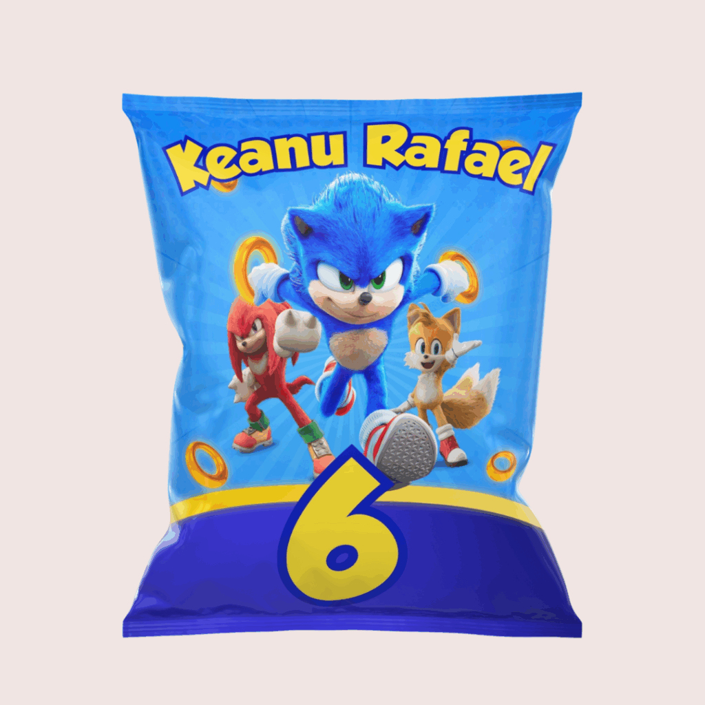 Sonic Party Packet - Tessa's Bakery