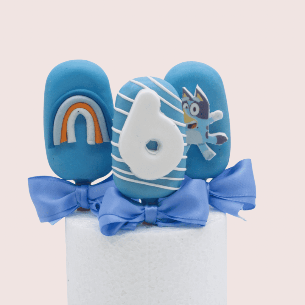 Bluey Cakesicles - Tessa's Bakery