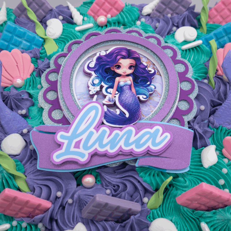 Mermaid Tear ‘n Share - Tessa's Bakery