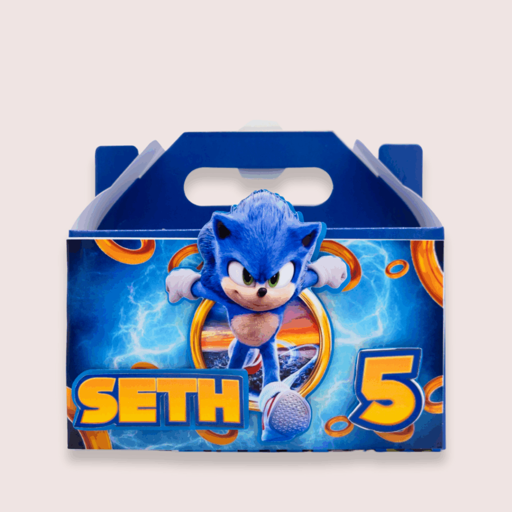Sonic Party Box - Tessa's Bakery