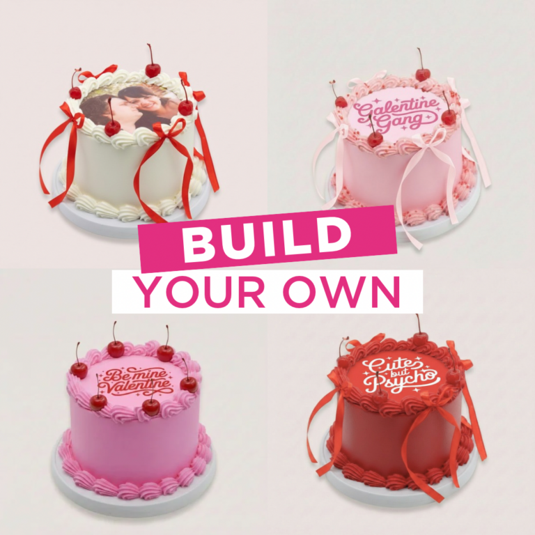 Build Your Own Valentine’s Day Fun Size Cake | Customisable