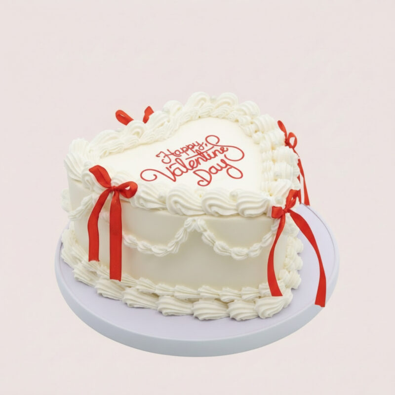 Build Your Own Valentine’s Day Heart-Shaped Cake