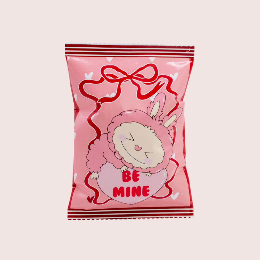 Labubu Valentine’s Candy Packet | Kids Valentine Treat Bag