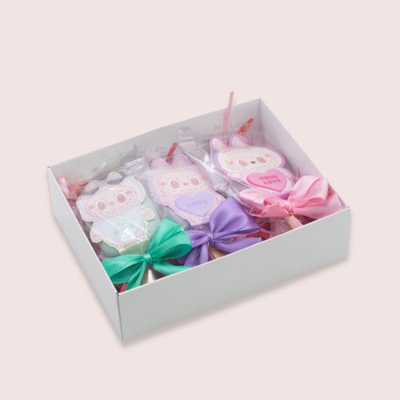 Labubu Valentine’s Cakesicle Gift Box | Cute Treats for Kids