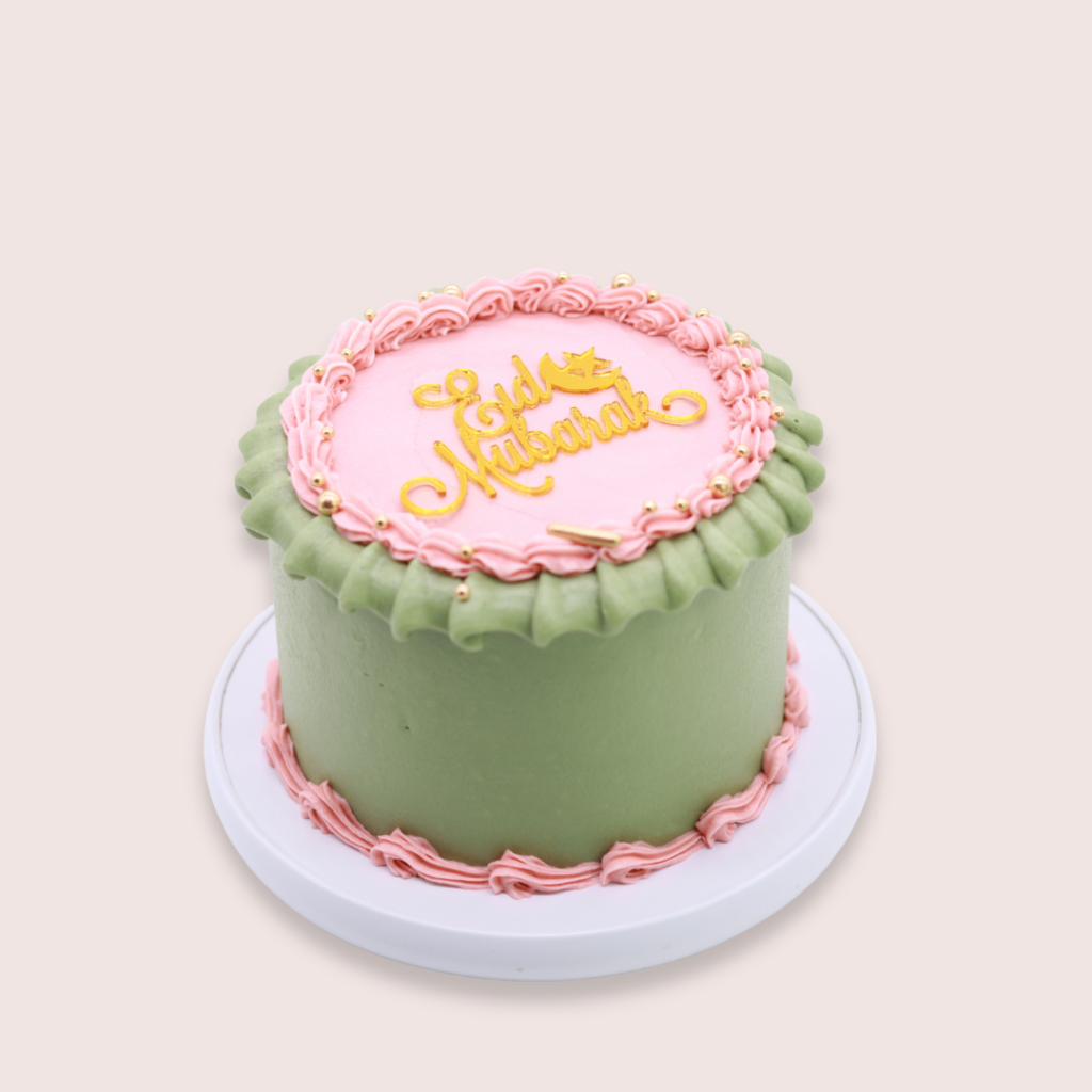 Blush & Sage Eid Celebration Cake (Fun Size) - Tessa's Bakery