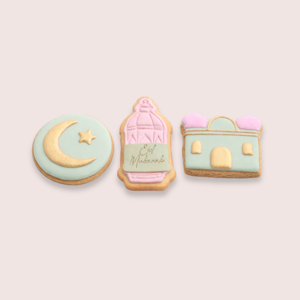 Eid Celebration Cookie Trio Set - Tessa's Bakery