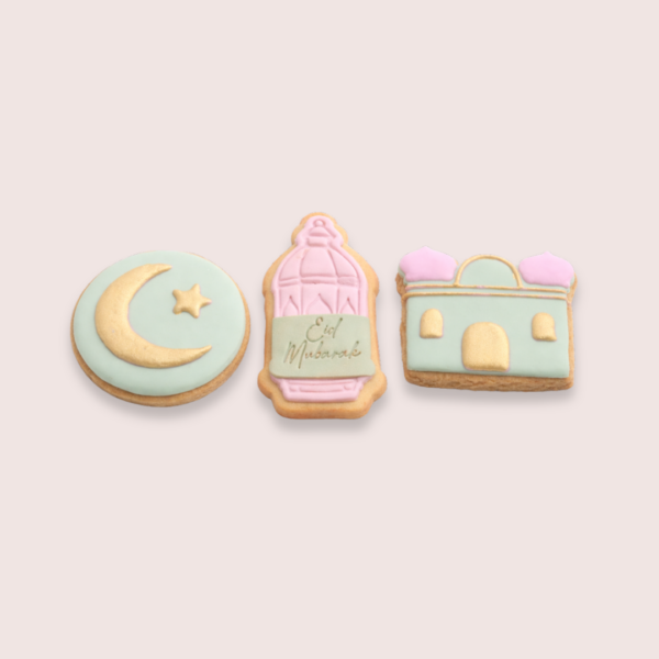 Eid Celebration Cookie Trio Set - Tessa's Bakery